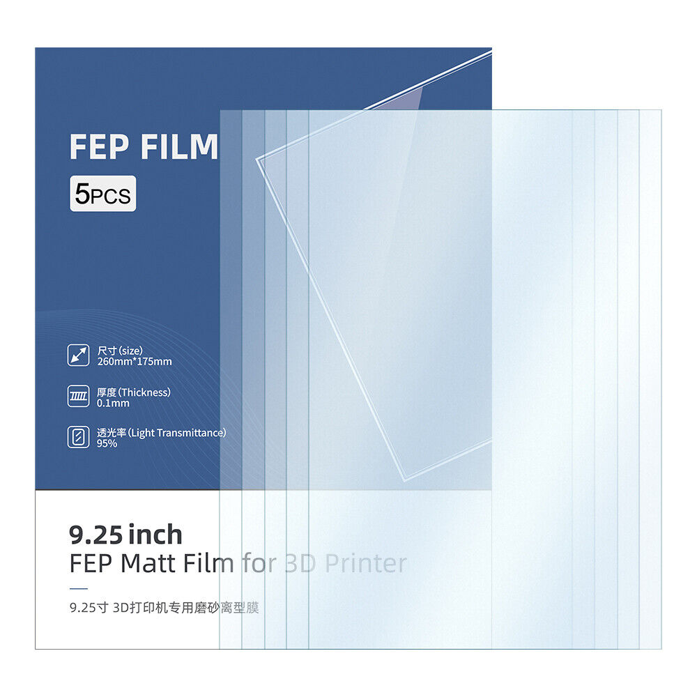 FEP Film (5-Pieces) for AnyCubic Photon M3 Plus | High-Quality ...